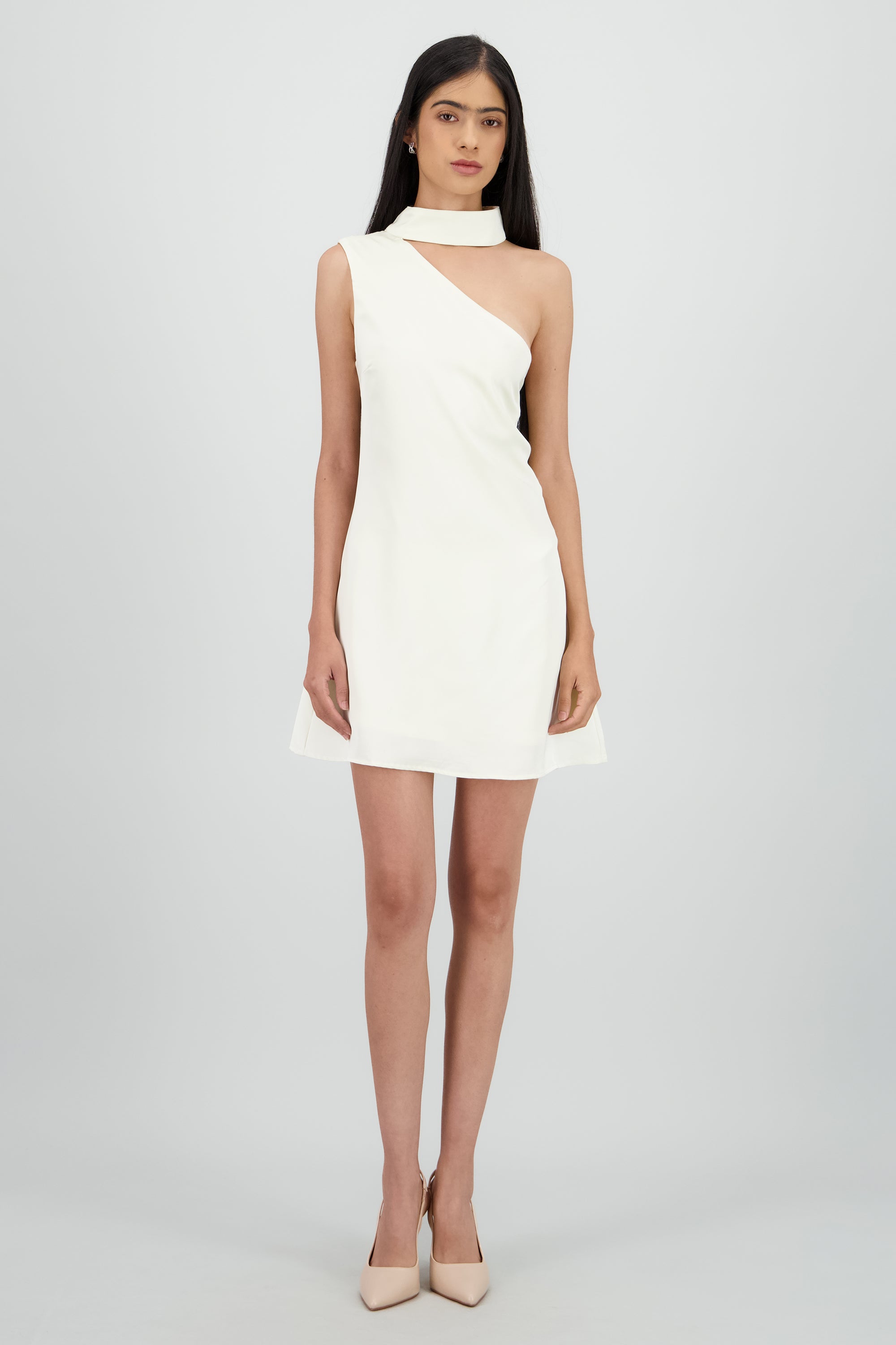 One Shouder Mini Dress