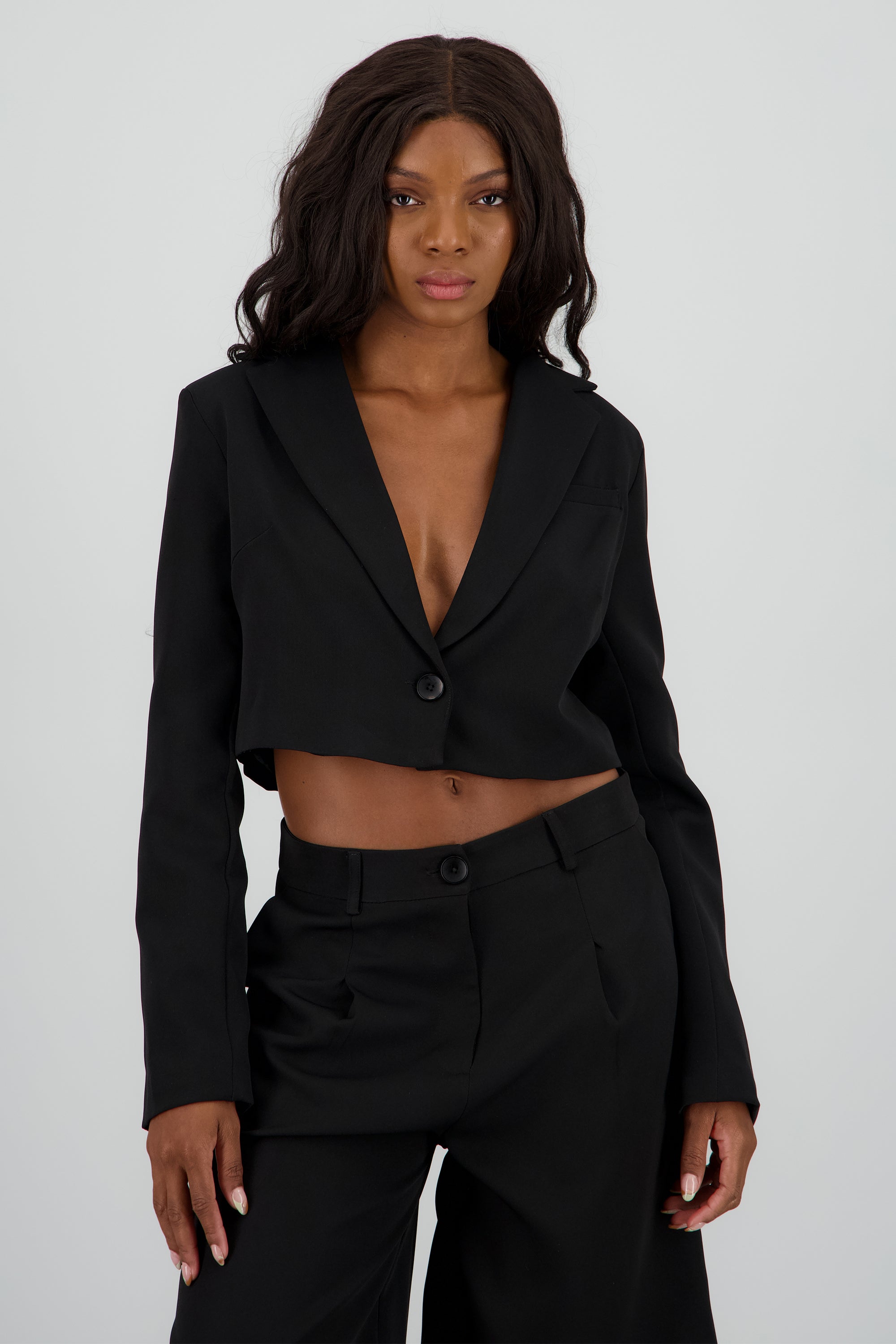 Cropped Blazer
