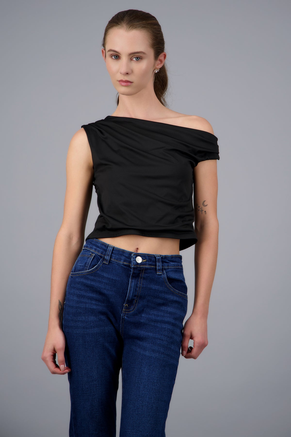 Asymmetrical Crop Top